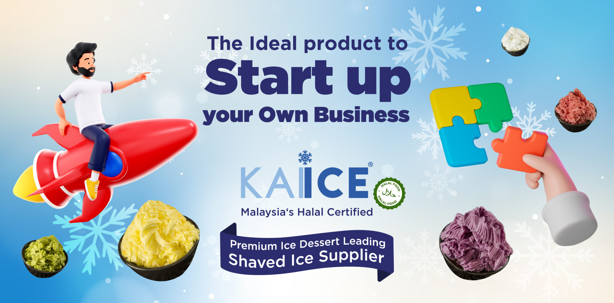 KAIICE - Halal Shaved Ice Manufacturer & Supplier
